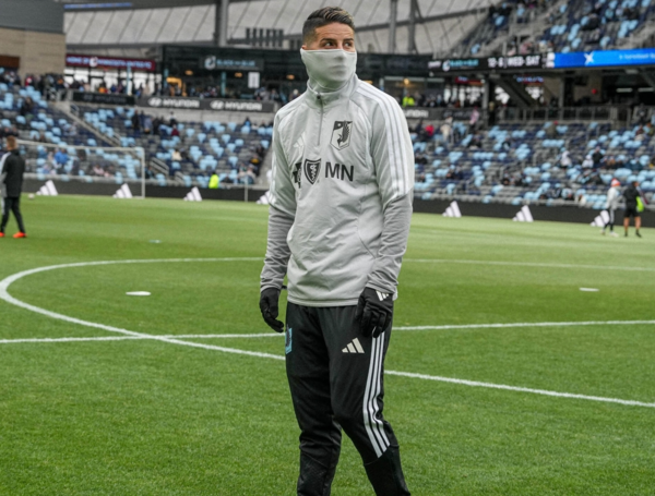 James Rodríguez viaja con Minnesota United y se alista para su estreno ...