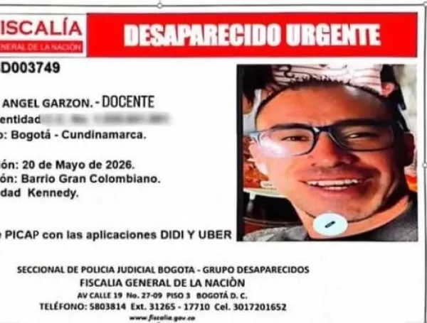Pista clave en crimen de Kevin Santiago Ángel, profesor que desapareció ...