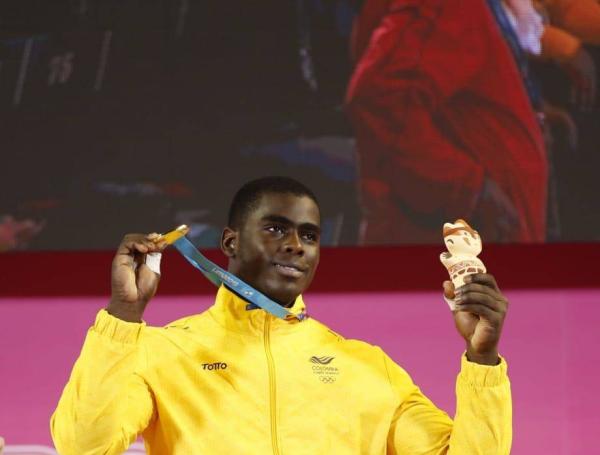 Jhonatan Rivas gana oro para Colombia en pesas de los Juegos ...