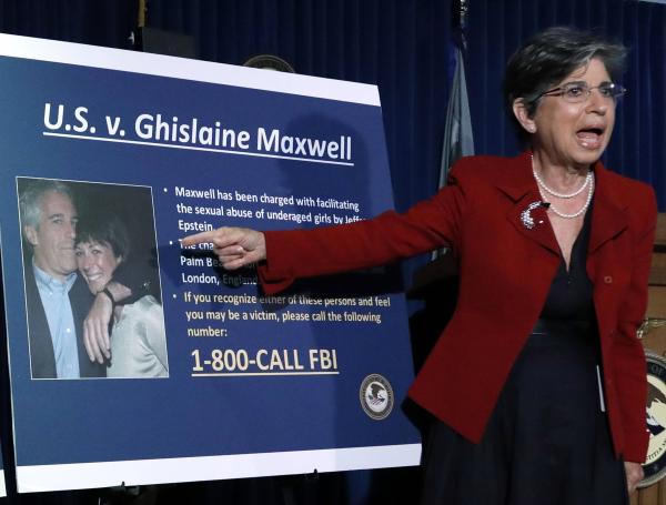 Caso Epstein: foto de Ghislaine Maxwell con moretón en el ojo