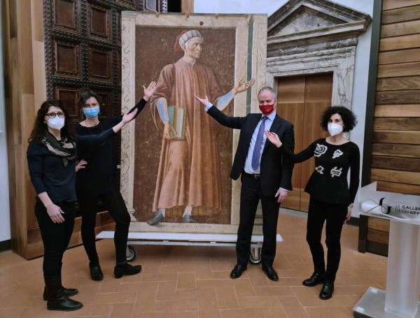 Se conmemoran los 700 años de la muerte de Dante