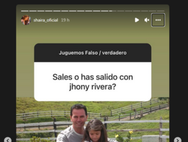 Shaira responde si tiene romance con Jhonny Rivera: ‘Es como mi papá’