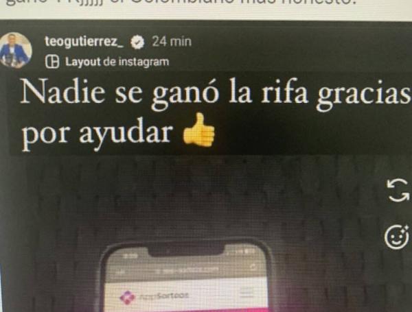 Críticas a Teófilo Gutiérrez tras rifa de camiseta de Messi que no entregó