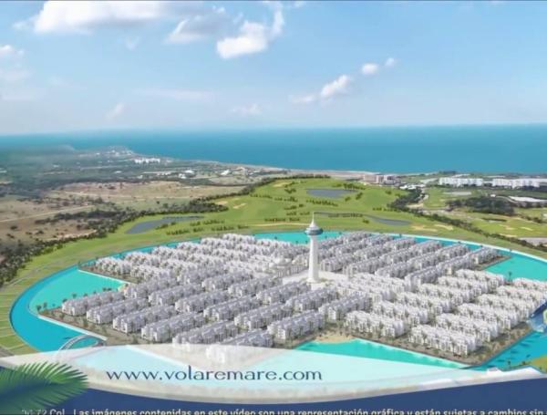 Volare Mare: prometía isla artificial estilo Dubái, en Cartagena