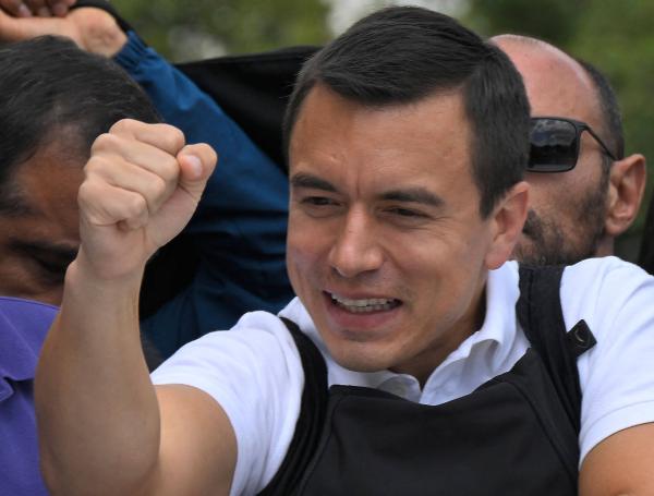 Denuncian presunto intento de envenenamiento contra el presidente de Ecuador, Daniel Noboa, con ...