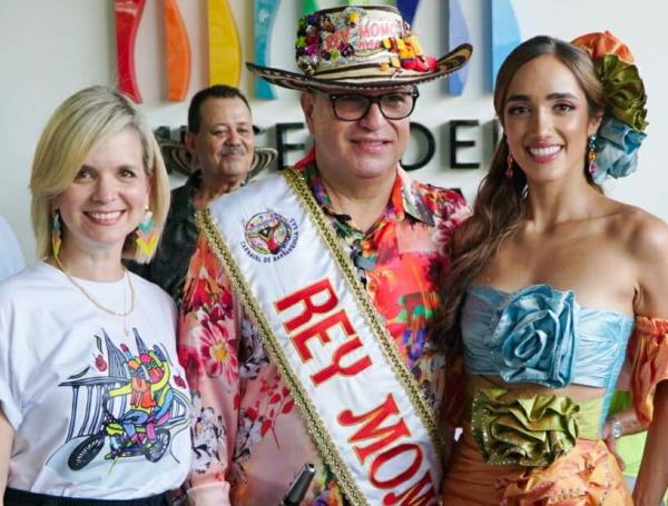 Juventino Ojito, el rey Momo que pondrá a bailar a Barranquilla