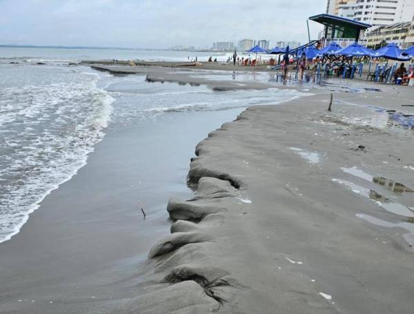 Huracán Melissa genera mar de leva en el Caribe colombiano: alerta amarilla en Atlántico, playas ...