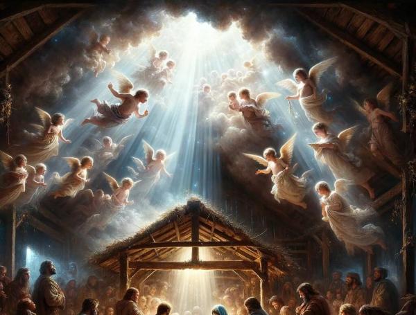 Fotos: inteligencia artificial representa la Novena y el nacimiento de ...