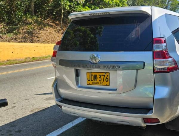 Exfirmante de paz fue capturado con cocaína en camioneta de la UNP
