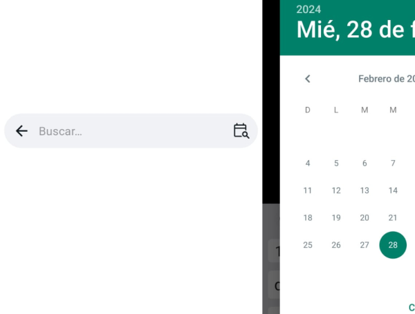 WhatsApp: la nueva función de buscar mensajes por fecha en cada chat