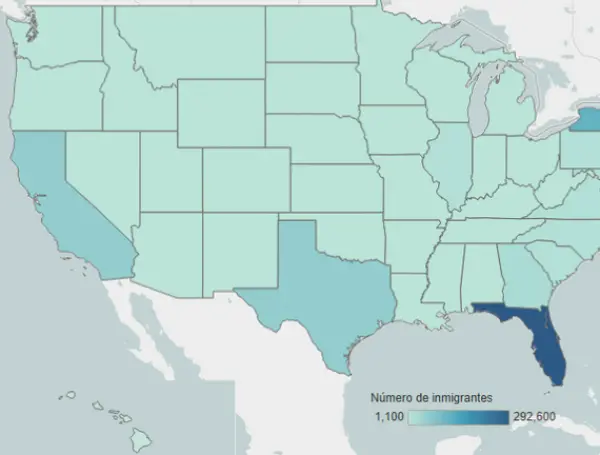 ¿Cuántos colombianos hay en Estados Unidos?