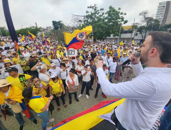 En vivo | Marchas 21 de abril en Bogotá: así avanzan las ...