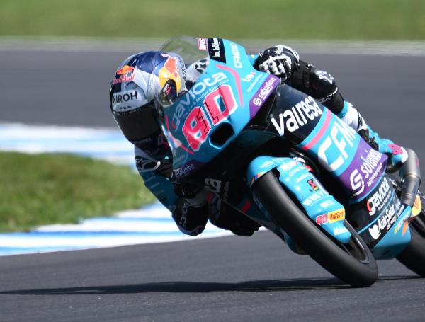 Video | David Alonso estuvo sensacional: saldrá en la primera fila en el Gran Premio de ...