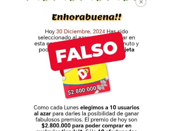 Reportan nueva modalidad de estafa usando los logos e imagen del D1 ...