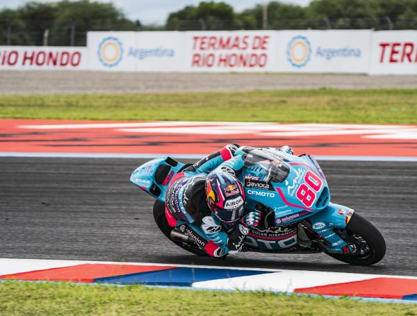 David Alonso firmó una espectacular remontada en el GP de Estados ...