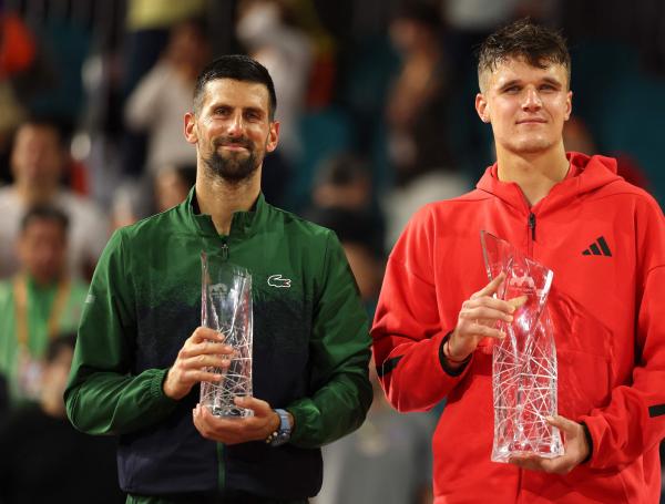 Novak Djokovic no pudo en Miami: perdió la final contra Jakub Mensik