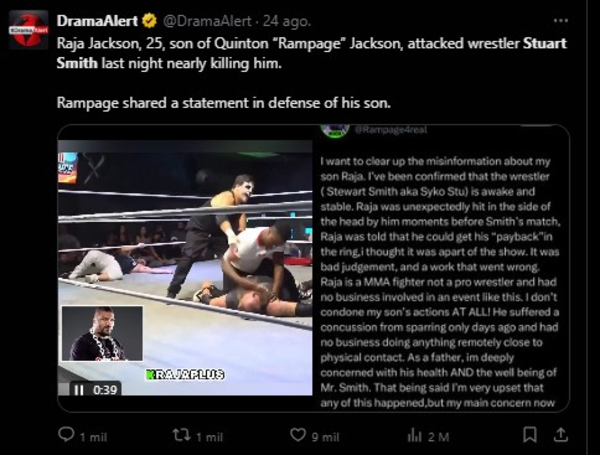 Deplorable: video de la brutal golpiza que recibió el luchador ...