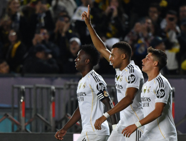 Kylian Mbappé sigue en racha: se fue de triplete en la goleada del Real Madrid sobre el Kairat ...