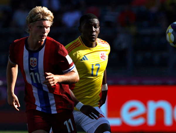 Colombia se estrelló contra Noruega: amargo empate en su segundo partido del Mundial Sub-20