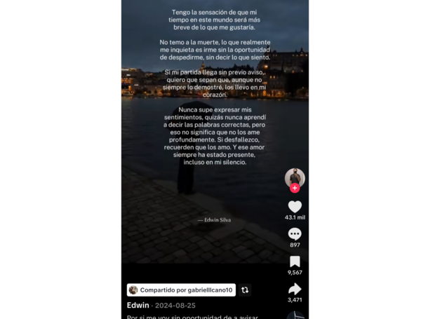 Los preocupantes mensajes que dejó Gabriel Eduardo Cano, el joven que ...