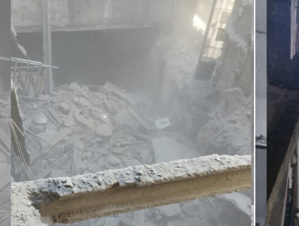 Colapso de edificio en Madrid inició con el hundimiento de terraza en la quinta planta ...