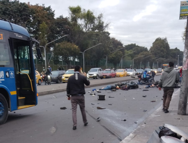 Estas son las dos víctimas fatales del accidente de la avenida Mutis en ...