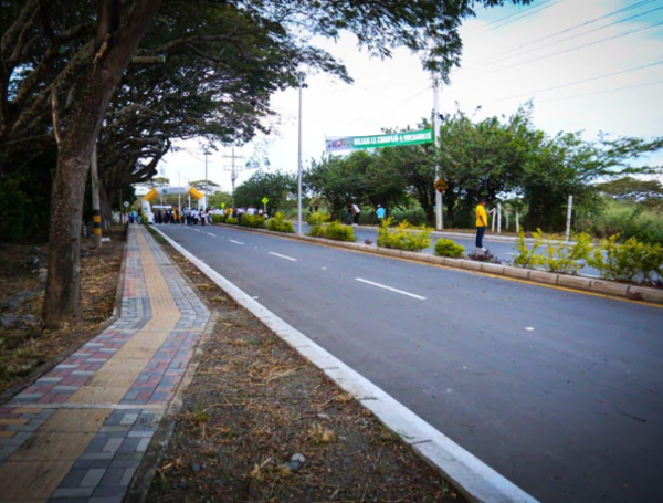 Así es la nueva avenida de acceso al municipio de Roldanillo, en el ...