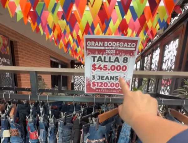 ¿Dónde queda la bodega que vende jeans desde los 40.000 pesos en Bogotá?
