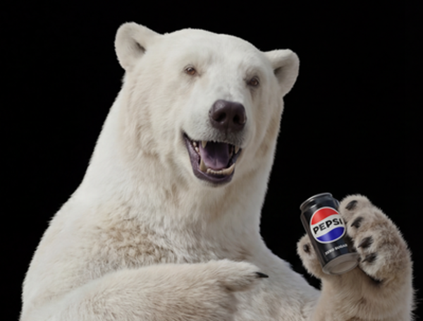 Pepsi va más allá y pone el oso polar de Coca-Cola como imagen de sus ...