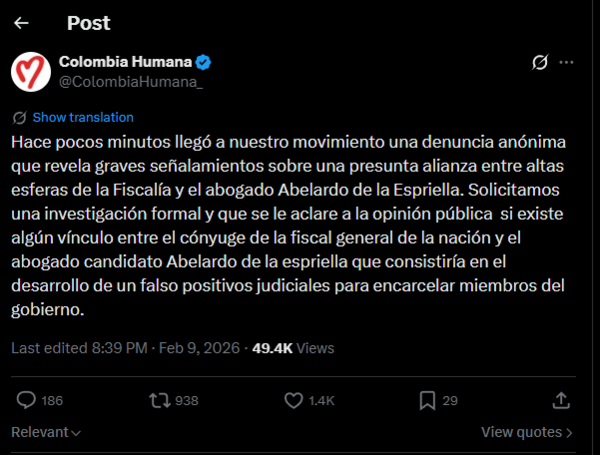 Presidente Petro y movimiento Colombia Humana inician cruzada contra la ...