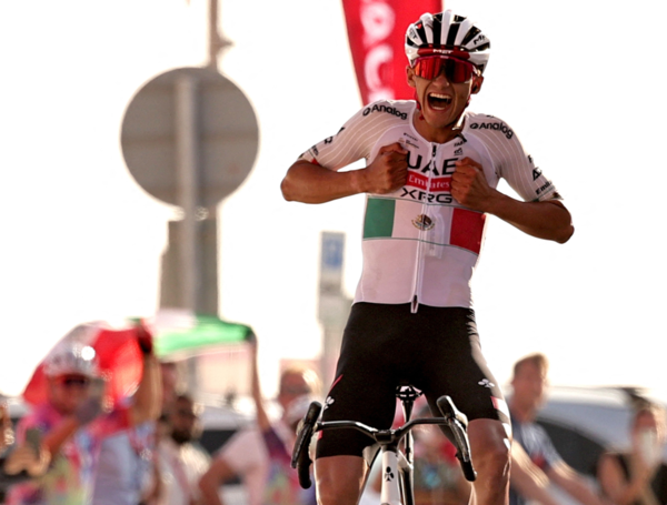 Video | Harold Tejada no desentonó en la dura etapa del UAE Tour tras ...