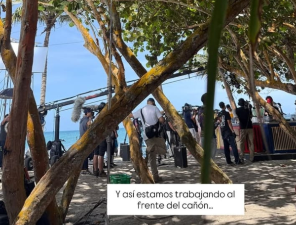 Claudia Bahamón sufrió una fractura en la nariz durante las grabaciones ...