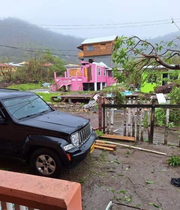 En fotos, así fue el arrasador paso del huracán Beryl por Granada ...