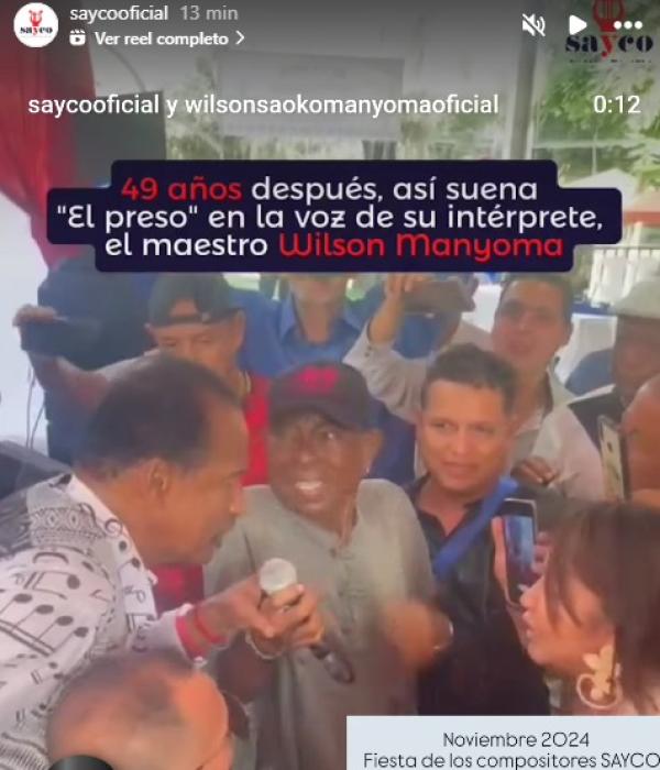 Las últimas apariciones en público de Wilson Manyoma, leyenda de la ...