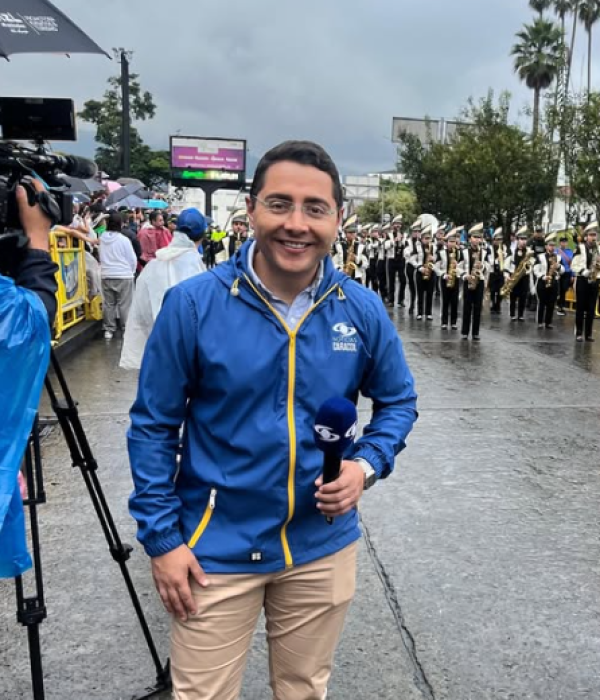 Pablo Arango, presentador de 'Noticias Caracol', contó cómo fue víctima de un robo en Bogotá ...