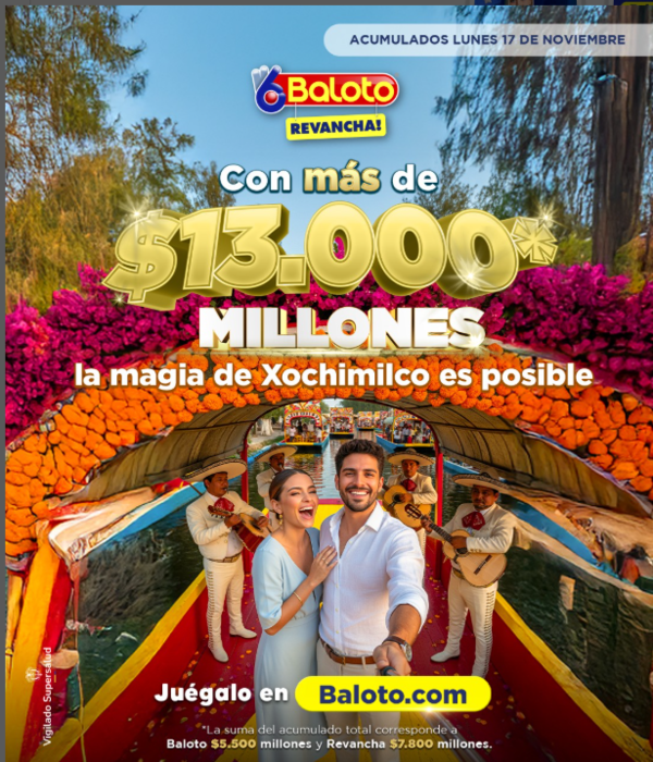 Baloto y Baloto Revancha, conozca aquí los resultados del último sorteo del lunes 17 de ...