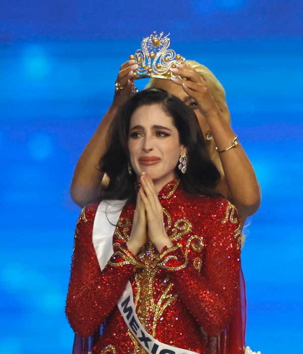 Fátima Bosch, Miss México, se corona como la nueva Miss Universo 2025