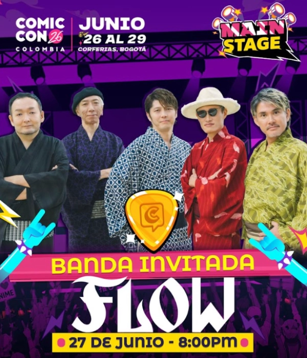 FLOW y Carlos Segundo encabezan la Comic Con Colombia 2026 con ...
