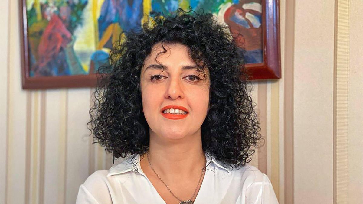 La premio Nobel de la Paz iraní comienza una huelga de hambre en ...
