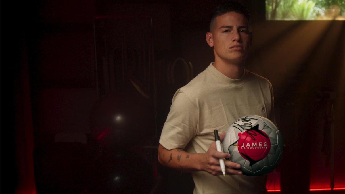 James Rodríguez sacará un docuserie en Netflix