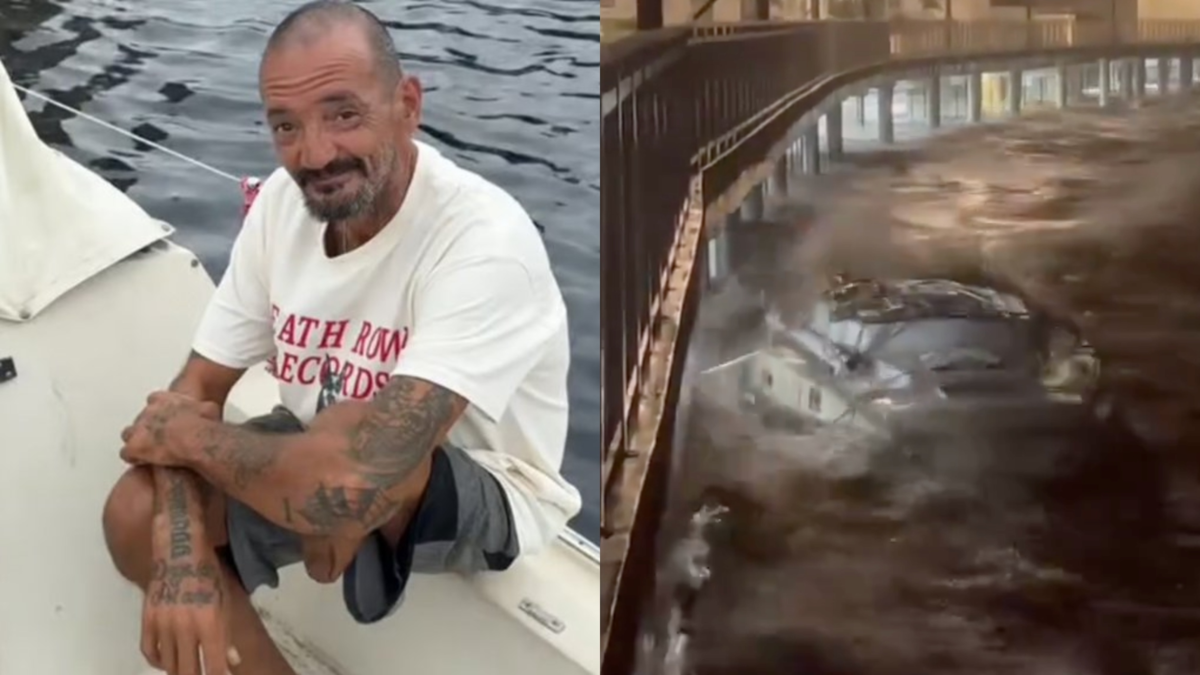 Teniente Dan, el hombre que quiso estar en su bote durante Milton, ¿qué ...