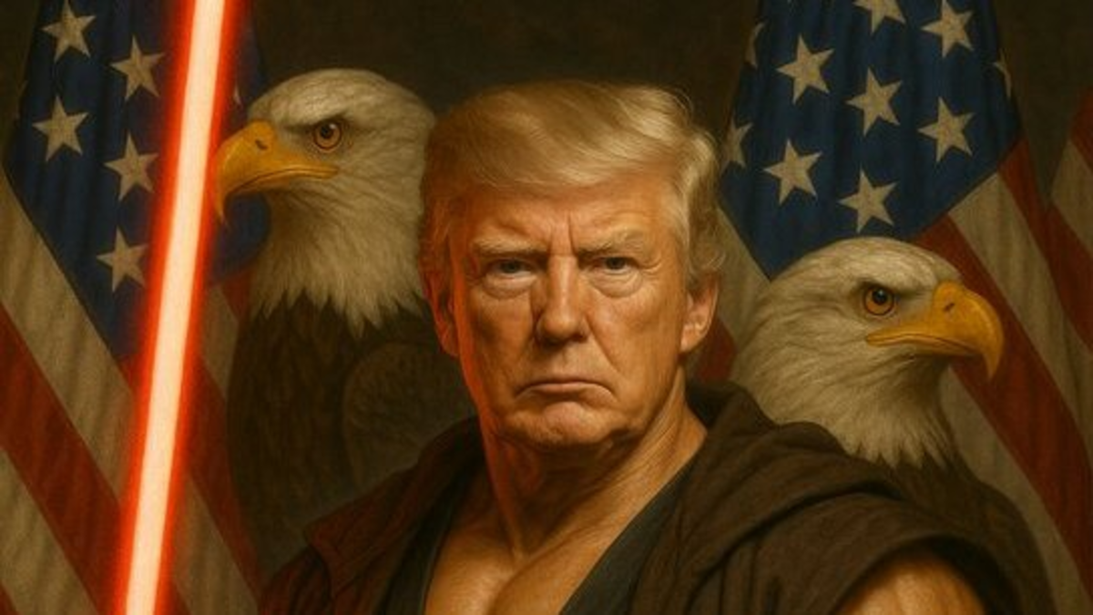 Vestido de papa o maestro Jedi: los provocativos memes de Donald Trump ...