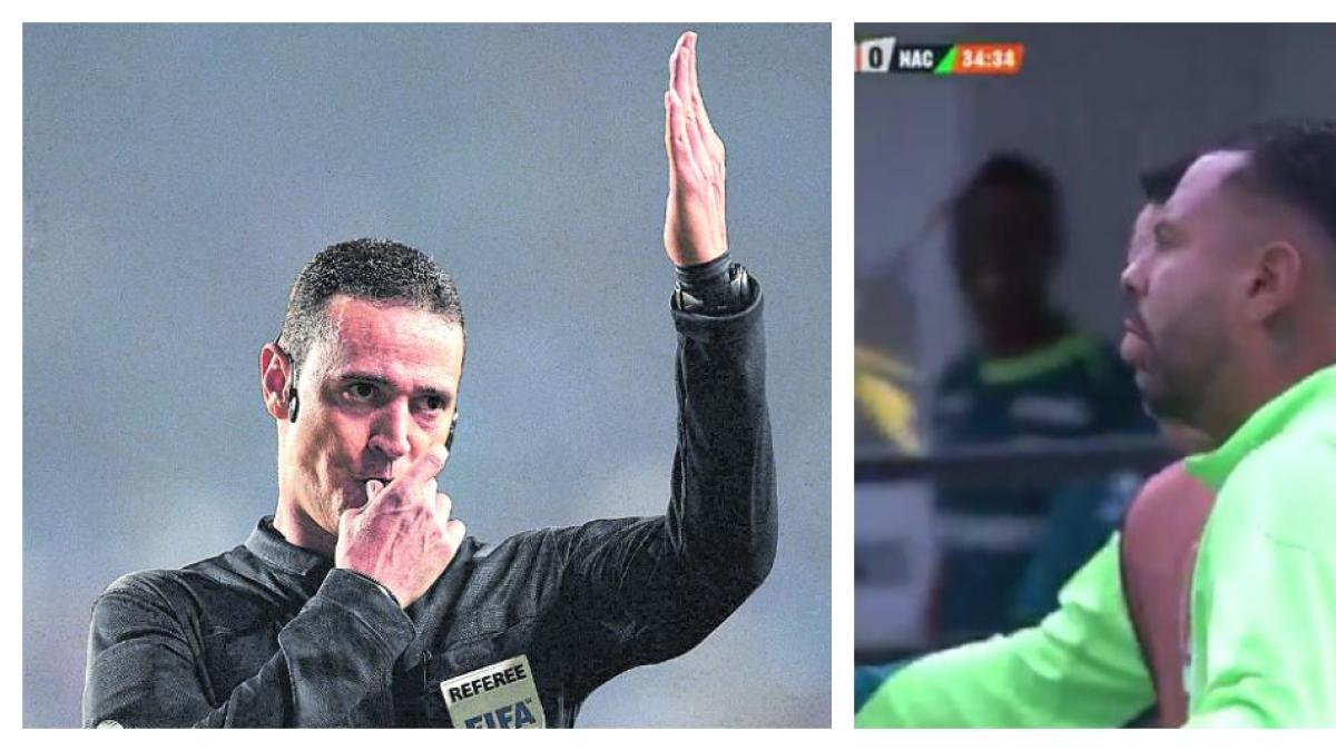 Edwin Cardona vio insólita tarjeta roja en derrota de Atlético Nacional ...