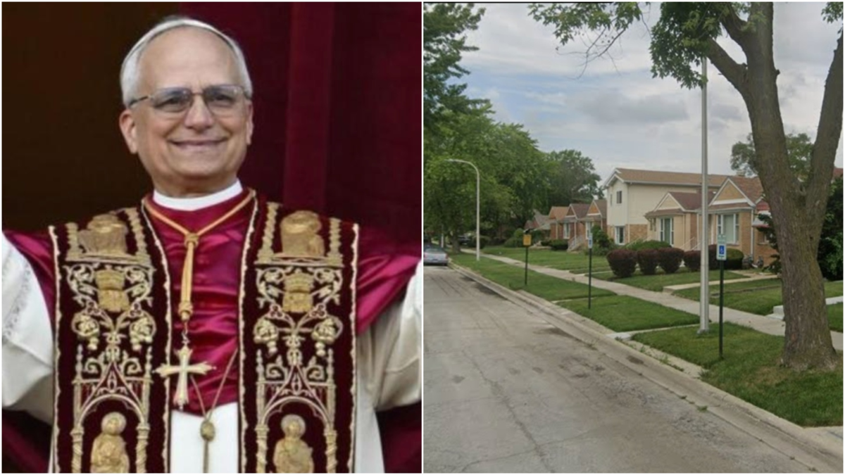 Compró una casa en Chicago sin saber que era donde vivió el Papa León ...
