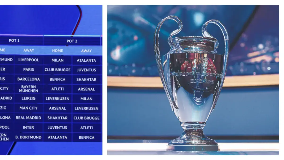 Así será el sorteo de la fase de liga de la Champions League: bombos, hora y dónde ver por TV