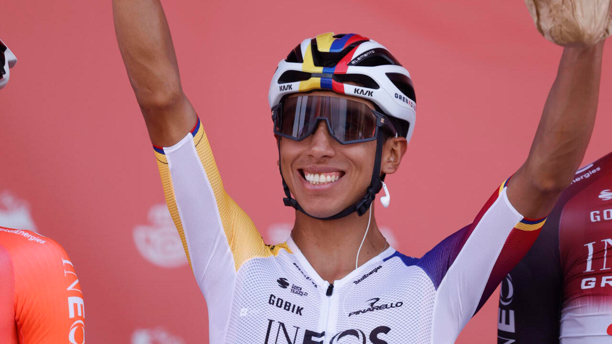 Egan Bernal y Harold Tejada dieron batalla en la etapa 10: así quedaron los colombianos en la ...