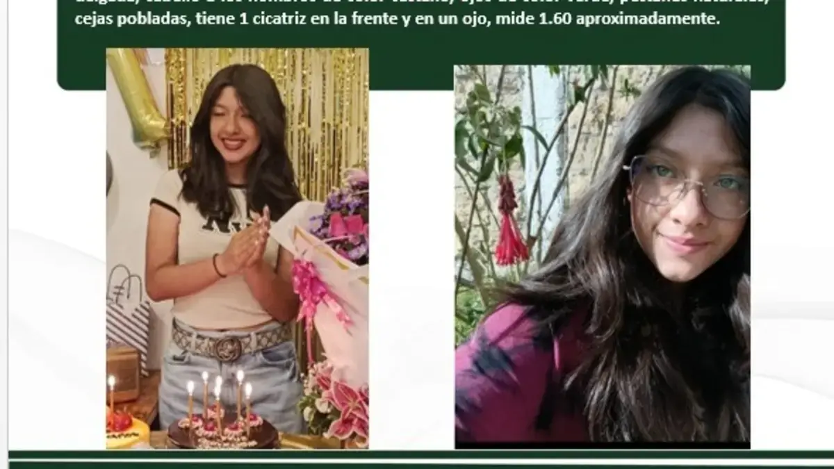 Buscan a Sharon Arias Torres, una adolescente de 15 años que desapareció en Barrios Unidos tras ...