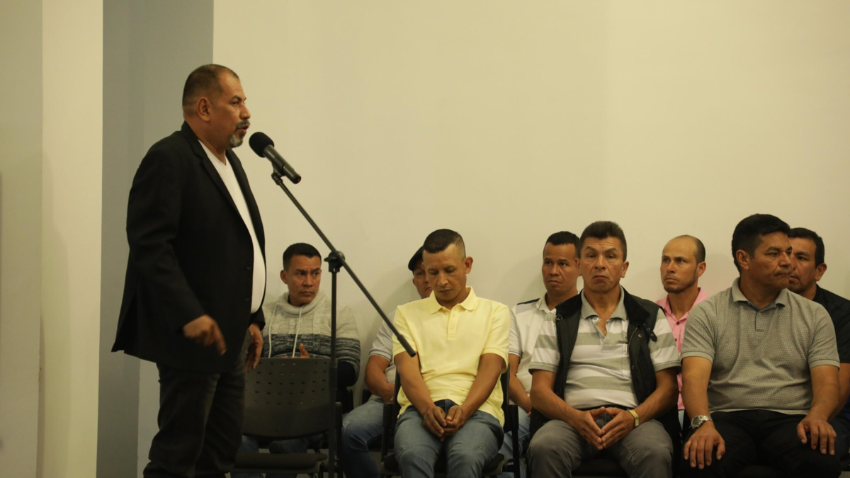 JEP aceptó el sometimiento del capitán Robinson John Edgar Lozano ...