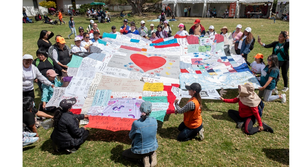Así fue la conmemoración de la Semana por la Paz