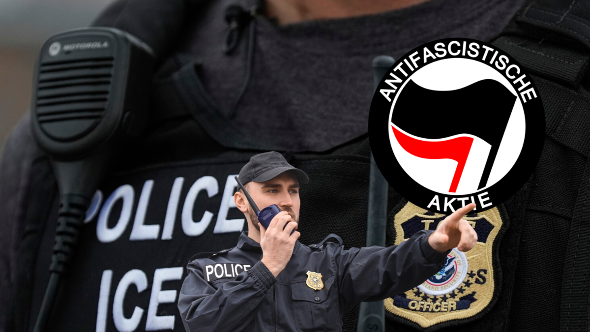 ICE va con todo contra Antifa tras la fuerte amenaza que recibió uno de ...